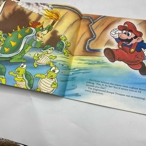 Nintendo | Other | Vintage Super Mario Bros Book Nintendo 989 190s 90s ...